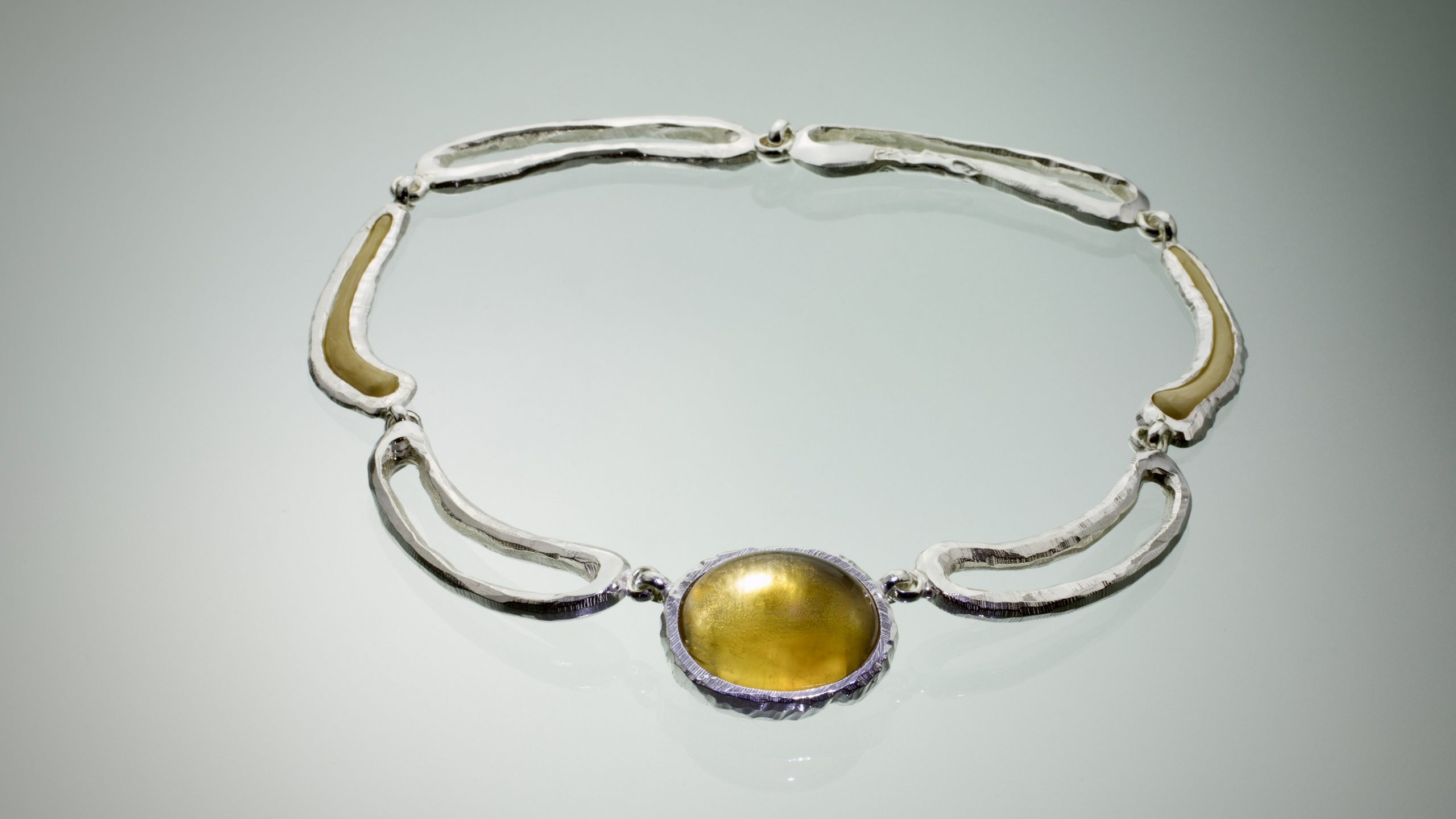 Collier Lucky-Bones - Jagdschmuck - www. jaegerschmuck.de